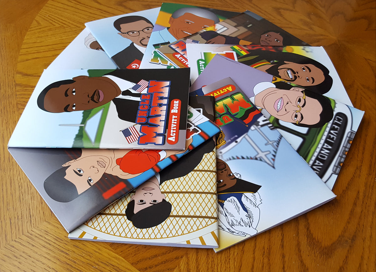 Black History Activity Books – Wonders of the World Book and Toy Store